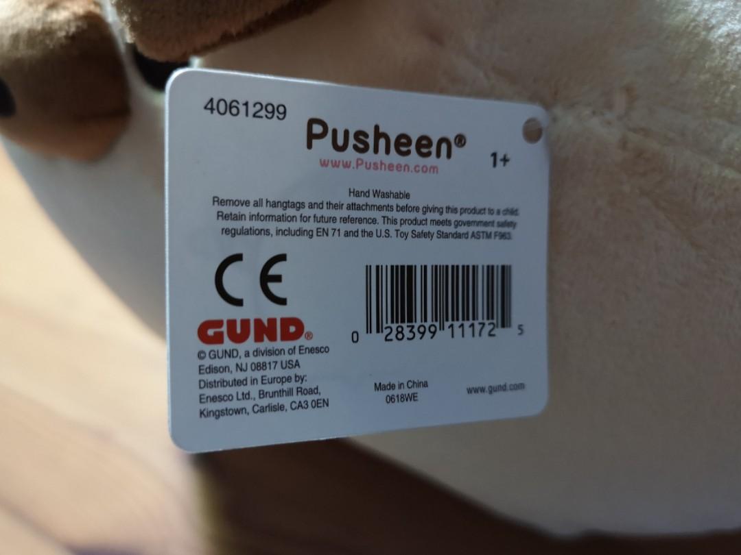 BNWT Authentic Pusheen -Pugsheen (Dog) Plush, Hobbies & Toys, Toys ...
