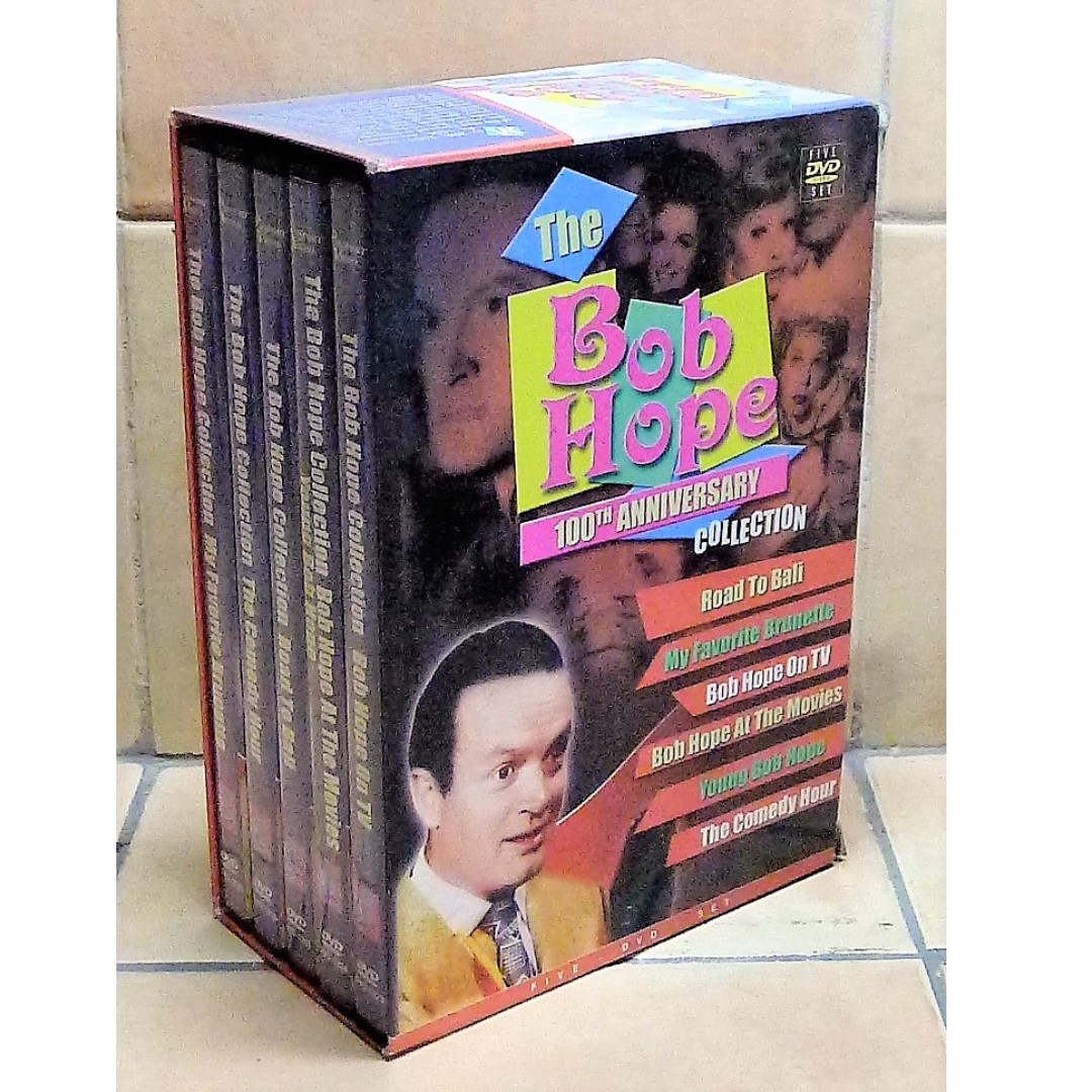 Bob Hope: 100th Anniversary Collection 5-DVD Box Set, Hobbies & Toys ...