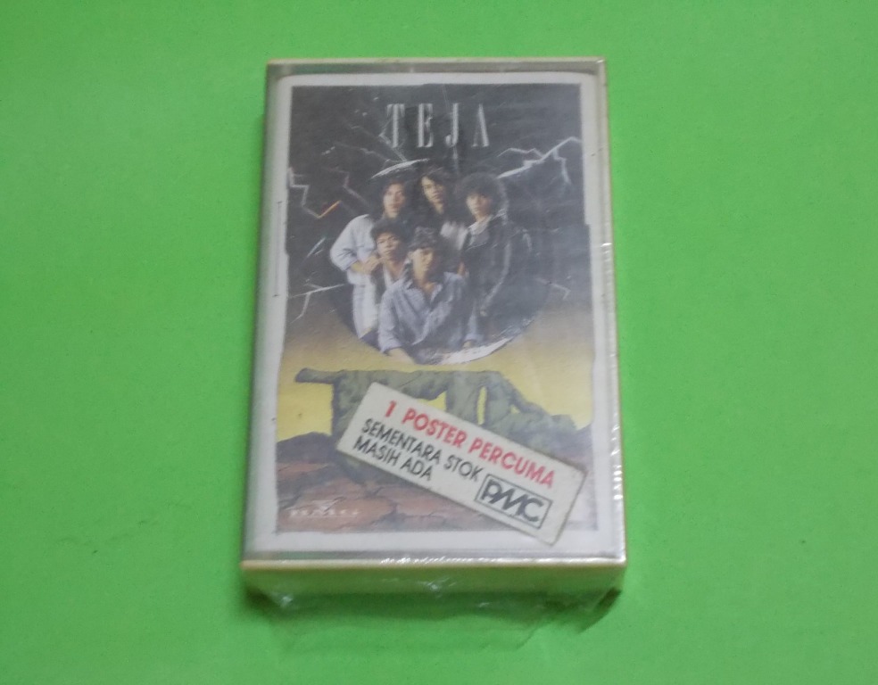 CASSETTE / KASET TEJA : TEJA ALBUM (1991) MALAY 1980S ROCK, Hobbies ...