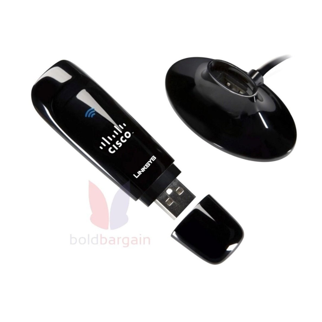 CISCO Linksys WUSB600N Dual Band Wireless-N USB Ultra Fast A B G N ...