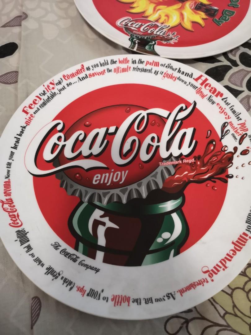 Coca cola plates for sale, Hobbies & Toys, Memorabilia & Collectibles ...