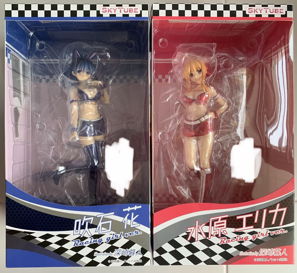 [less $30 next purchase] Comic Aun - Mizuhara Erika & Fukiishi Hana Racing Girl - Misaki ...