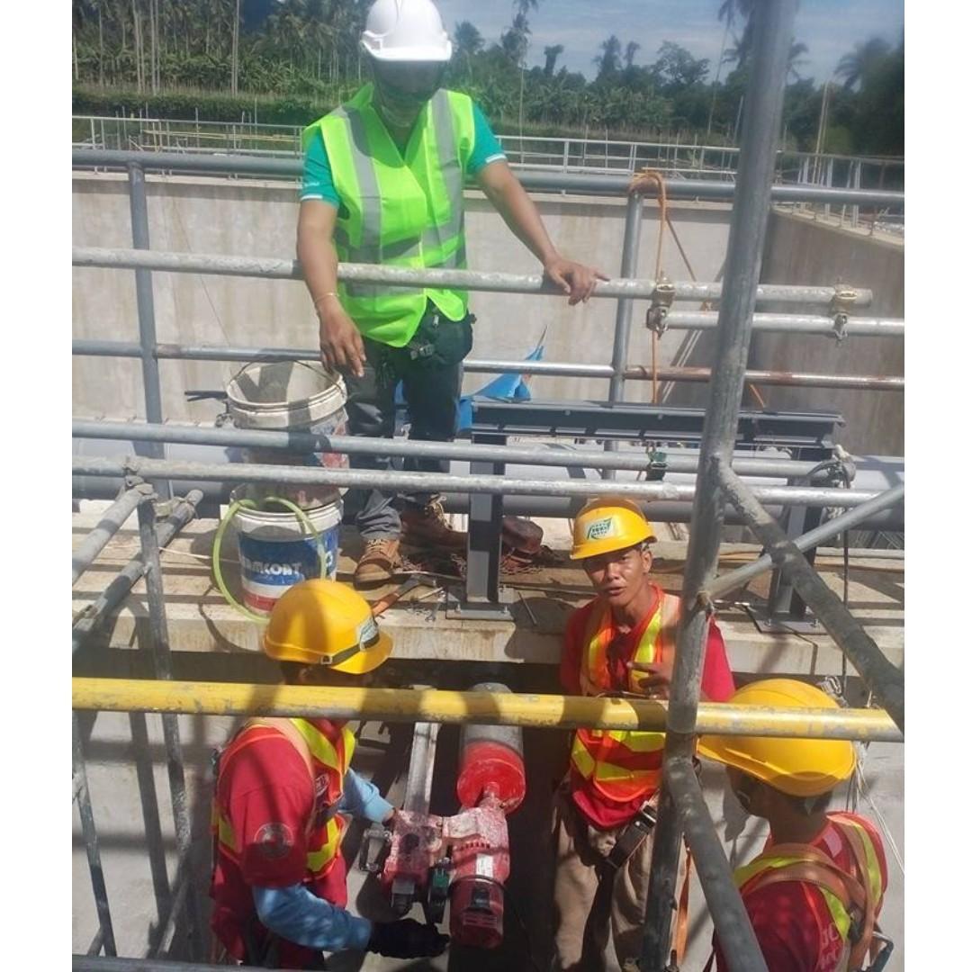 CORING WORKS AND REBAR SCAN SERVICES, Commercial & Industrial, Construction Tools & Equipment on ...