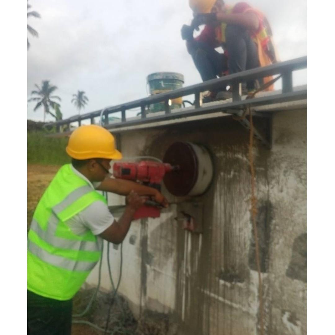 CORING WORKS AND REBAR SCAN SERVICES FOR YOUR SANITARY / ELECTRICAL ...