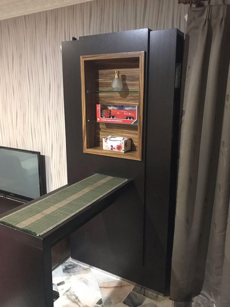 Counter bar/divider/display cabinet for sale, Furniture & Home Living ...