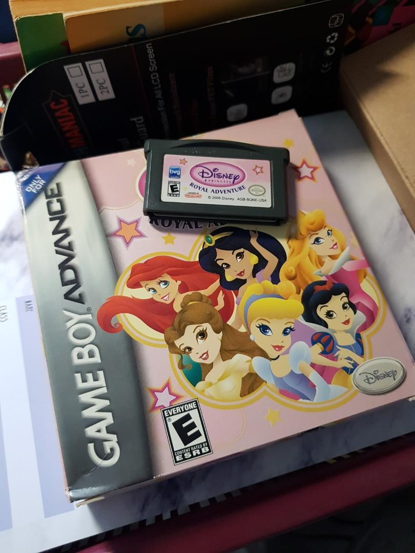 Game Boy Advance- Disney Princess (Royal Adventure), Hobbies & Toys ...