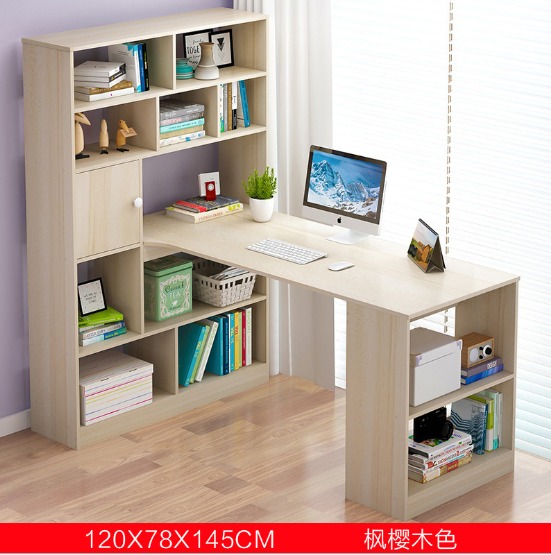 GREY DESK Furniture pejabat ikea Computer Table meja 1, Furniture ...