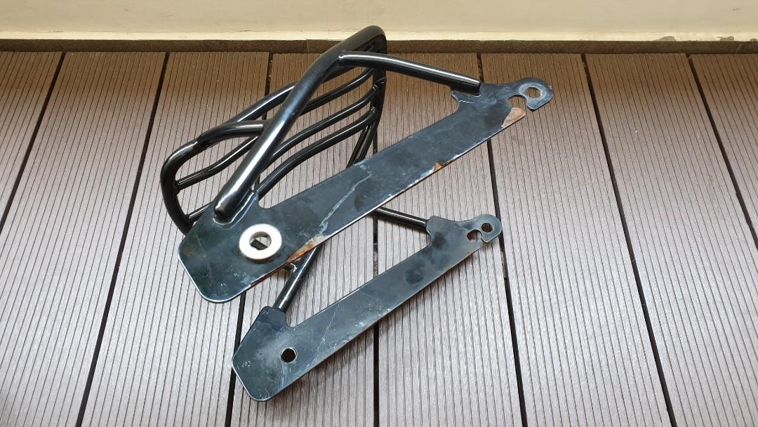 Harley rack and pillion seat, Motorcycles, Motorcycle Accessories on ...