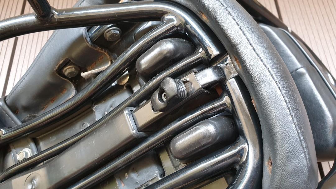 Harley rack and pillion seat, Motorcycles, Motorcycle Accessories on ...