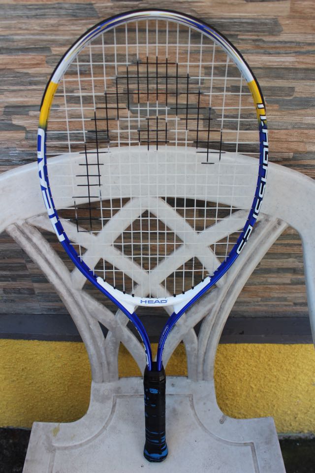 Head TI Agassi 25 tennis racket, Sports Equipment, Sports & Games, Golf ...