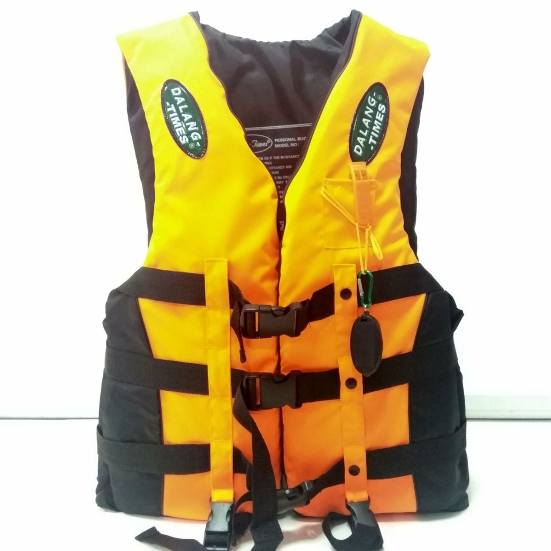 Heavy Duty Adult Life Jacket Vest Fully Enclosed w/ Whistle, Furniture ...
