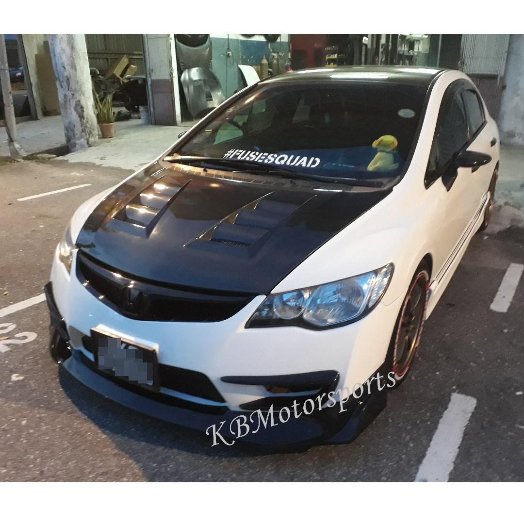 Honda Civic FD TypeR Bodykits With Spray Color, Car Accessories ...
