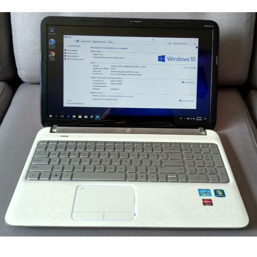 HP Pavilion dv6 intel® Core™ i7- 2630QM with ATI Radeon HD 7400M, 8GB ...