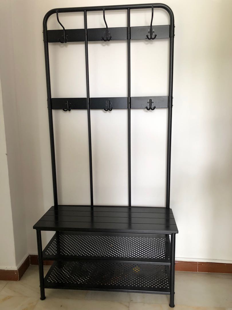 Ikea Pinnig Coat and Shoe Rack, Furniture & Home Living, Furniture ...