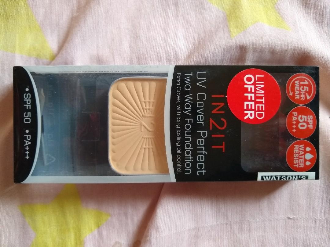 IN2IT UV Cover Perfect Refill warm beige, Beauty & Personal Care, Face ...