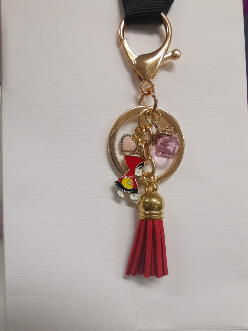 Little Red Riding Hood keychain, Women's Fashion, Watches & Accessories ...