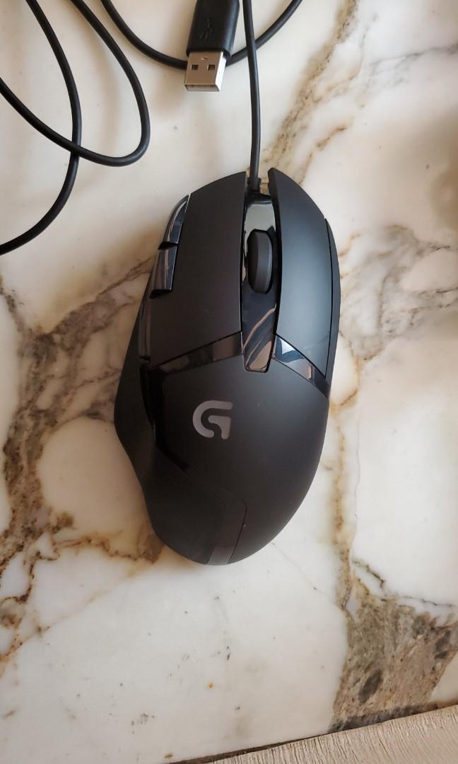 logitech g402 gaming mouse, 電腦＆科技, 電腦周邊及配件, 電腦滑鼠及相關產品 - Carousell