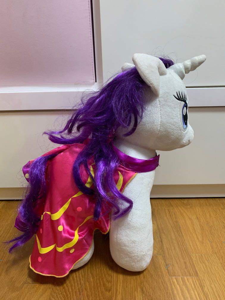 MLP Rarity From Build A Bear, Hobbies & Toys, Toys & Games on Carousell