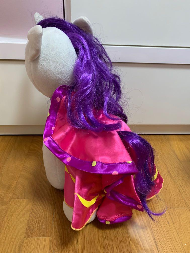 MLP Rarity From Build A Bear, Hobbies & Toys, Toys & Games on Carousell