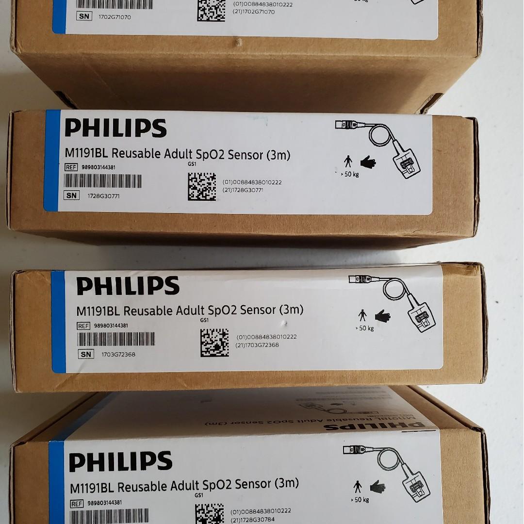 Philips Reusable Adult SPO2 Sensor (M1191BL), Everything Else, Others ...
