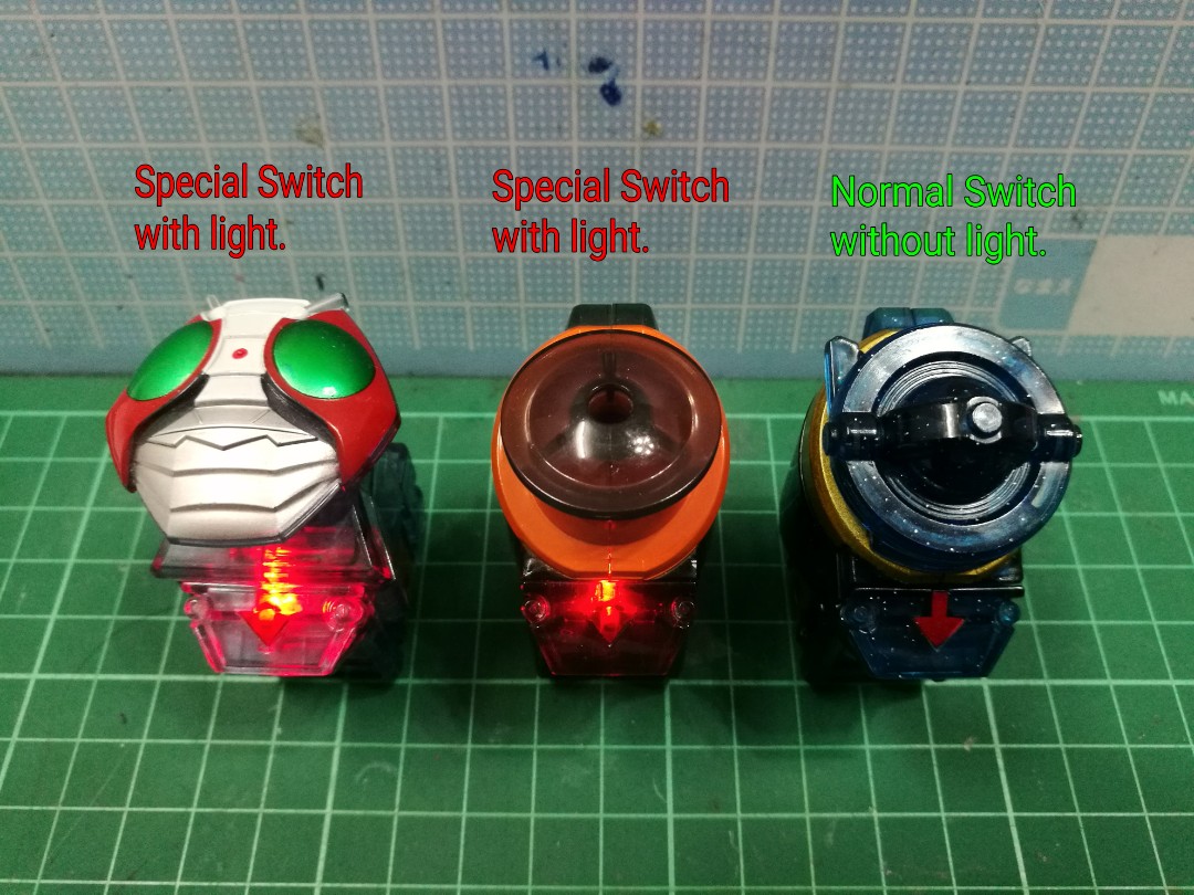 Rare Kamen Rider / Masked Rider Fourze Astro Switch with light, Hobbies ...