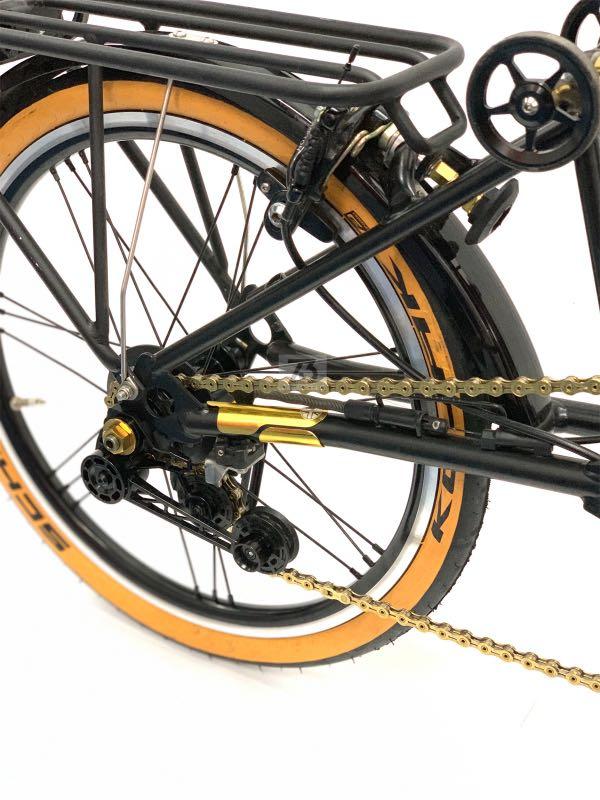 Rear Triangle Protector set for Brompton, Sports Equipment, Bicycles & Parts, Parts ...