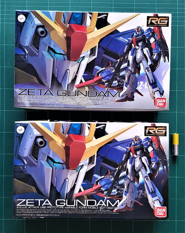 RG Zeta Gundam Regular & Expo Clear Version, Hobbies & Toys ...