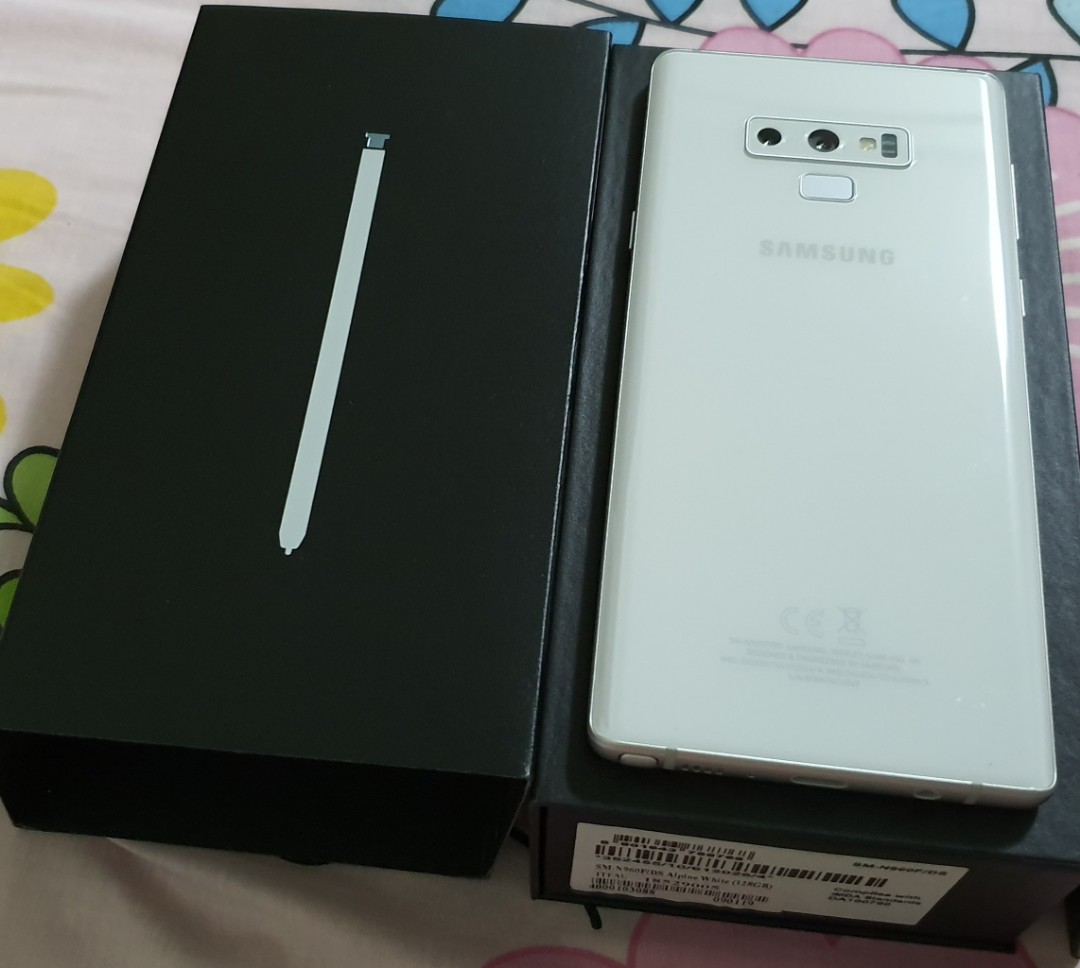 Samsung Note 9 white, Mobile Phones & Gadgets, Mobile Phones, Android ...