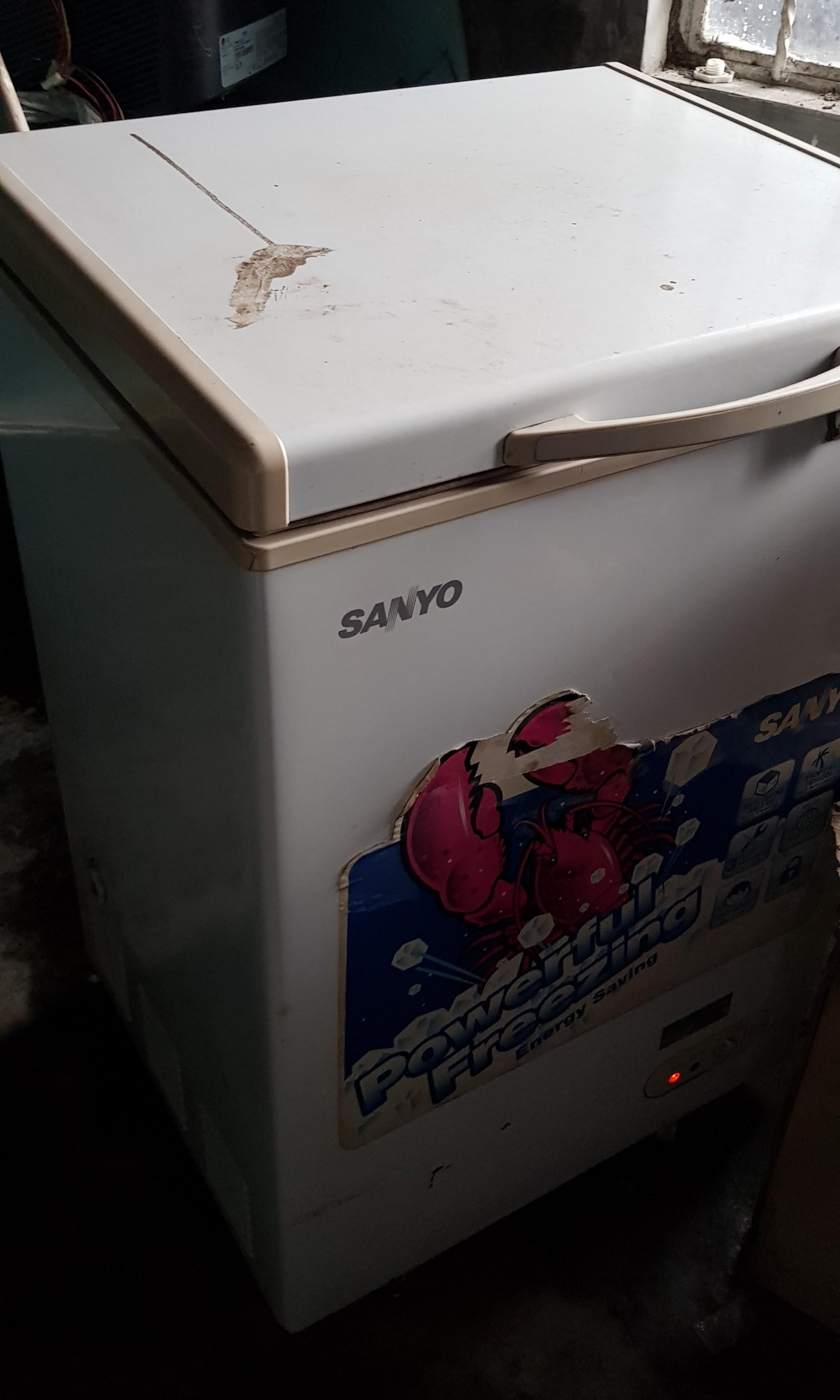 SANYO Chest-type freezer, TV & Home Appliances, Kitchen Appliances ...