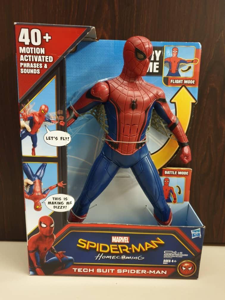 Spider-Man tech suit, Hobbies & Toys, Toys & Games on Carousell