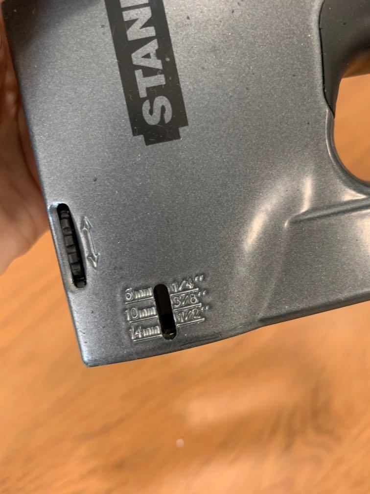 Stanley TR250 SharpShooter Plus Heavy-Duty Staple/Brad Nail Gun ...