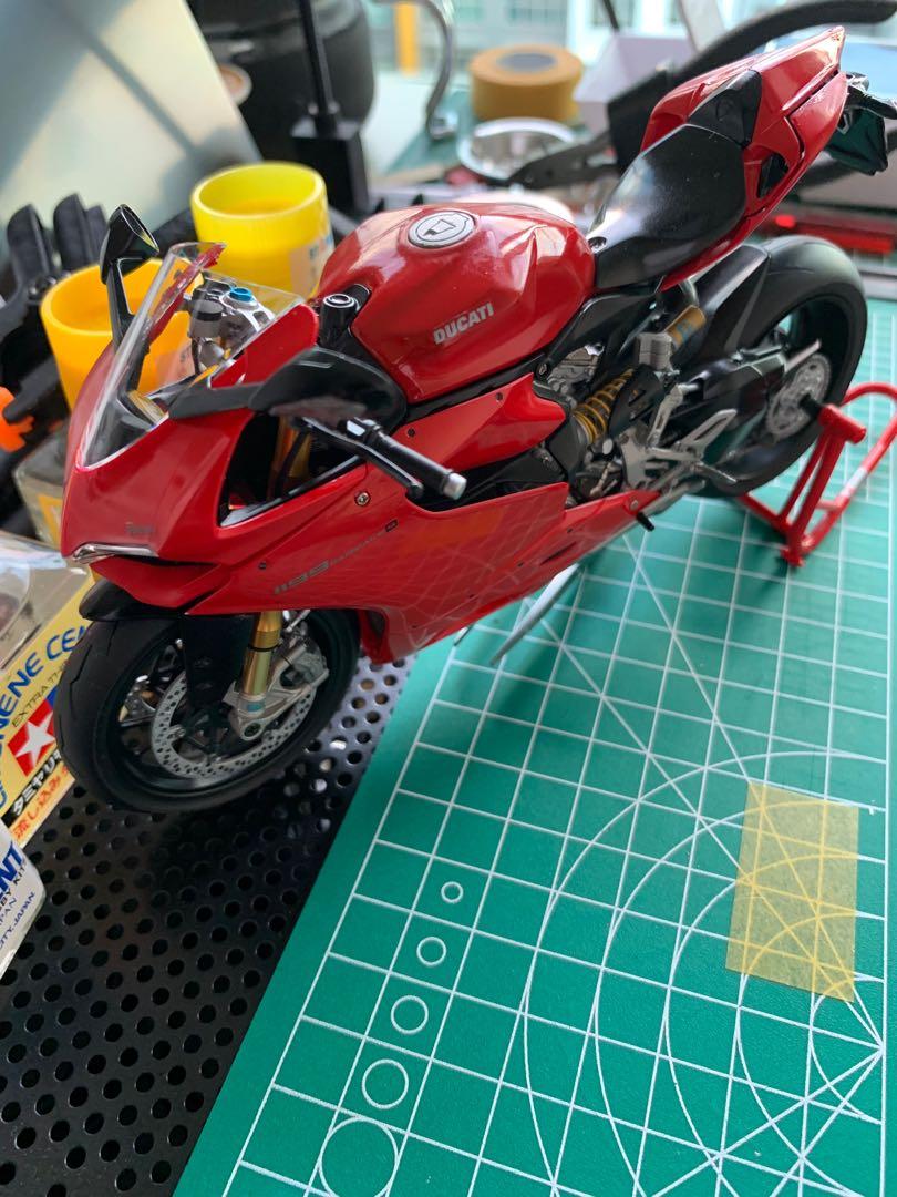 Tamiya 1/12 Ducati bike model kit, Hobbies & Toys, Toys & Games on ...
