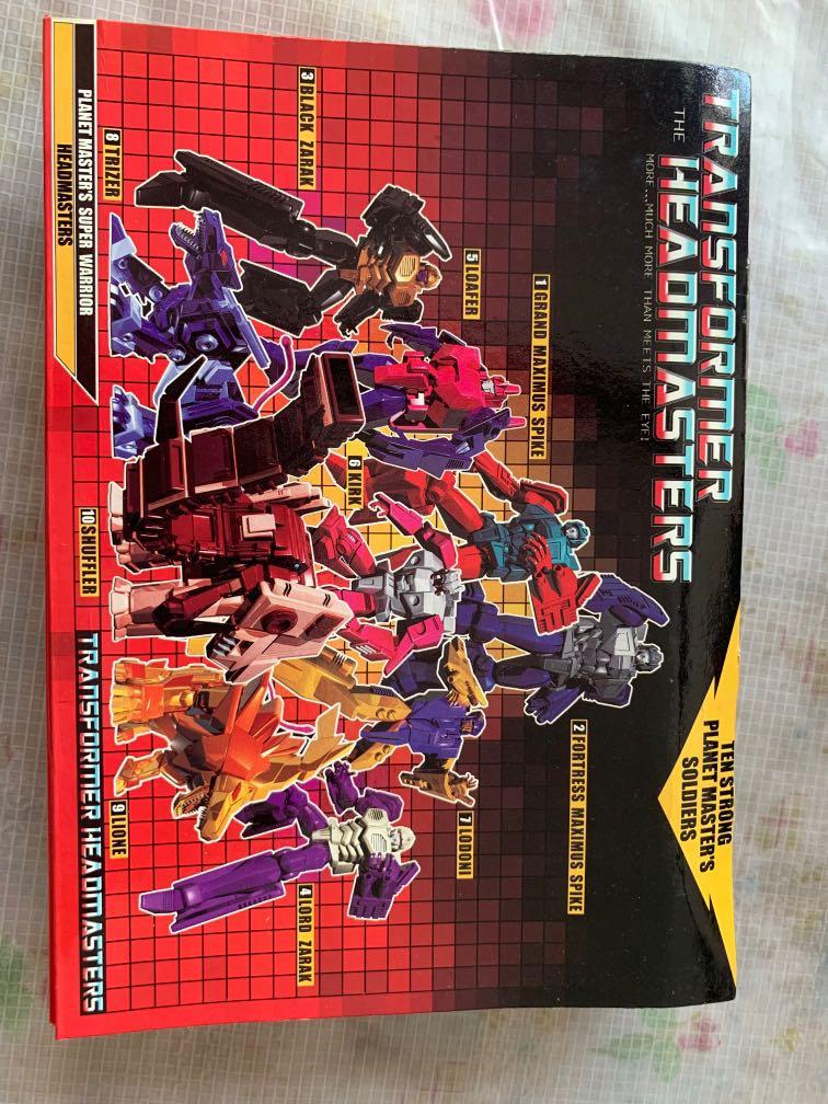 Transformer headmaster set, Hobbies & Toys, Toys & Games on Carousell