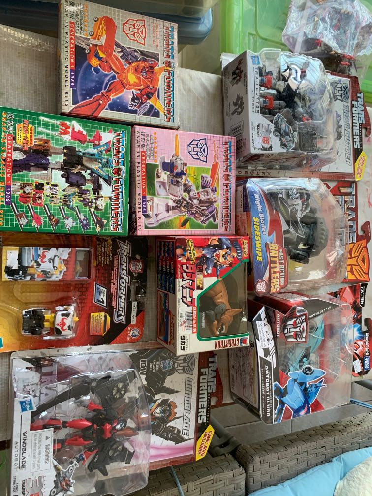 Transformer misc trail cutter sideswipe blurr windblade ironhide ...