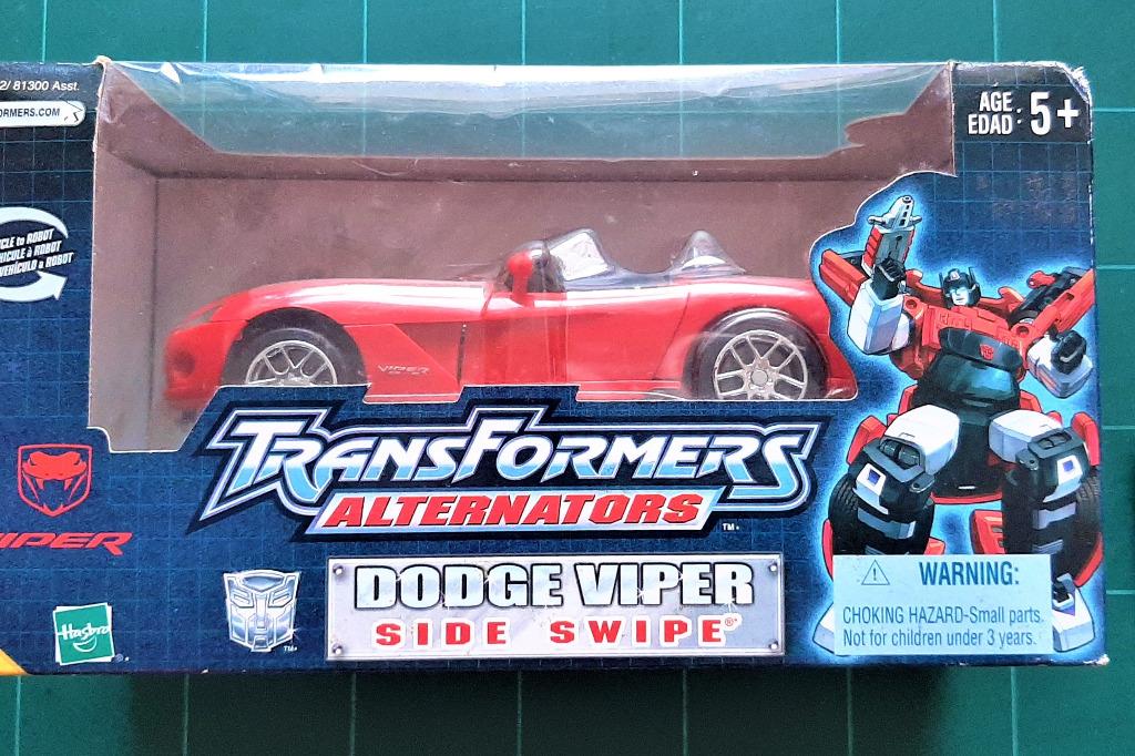 Transformers Alternator Dodge Viper Side Swipe 1/24, Hobbies & Toys ...