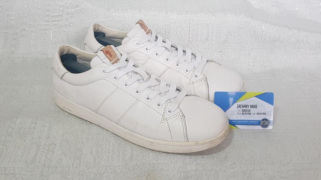 Visvim Foley Folk White Leather Sneaker, Men's Fashion, Footwear, Sneakers on Carousell