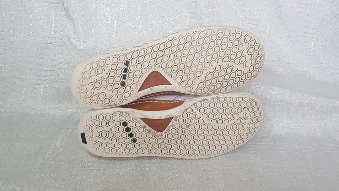 Visvim Foley Folk White Leather Sneaker, Men's Fashion, Footwear ...