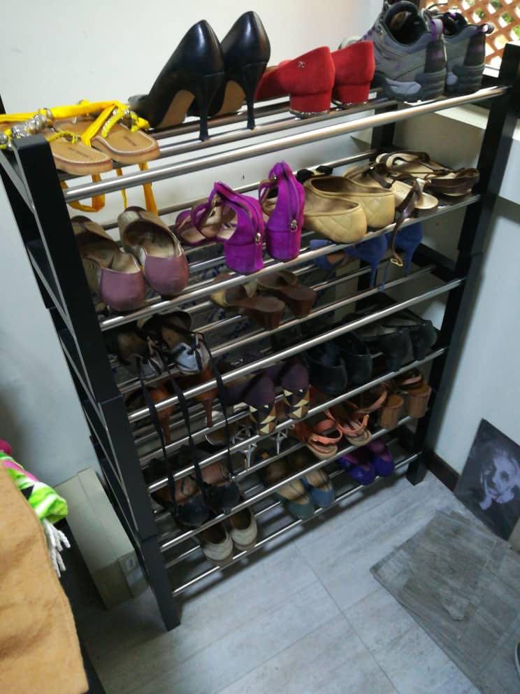 2-Tier Stackable Shoe Rack from IKEA, Furniture & Home Living ...