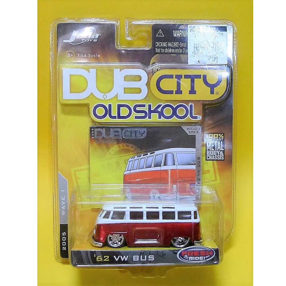 '62 VW BUS - Jada Dub City Old Skool Wave 1 Series, Hobbies & Toys ...