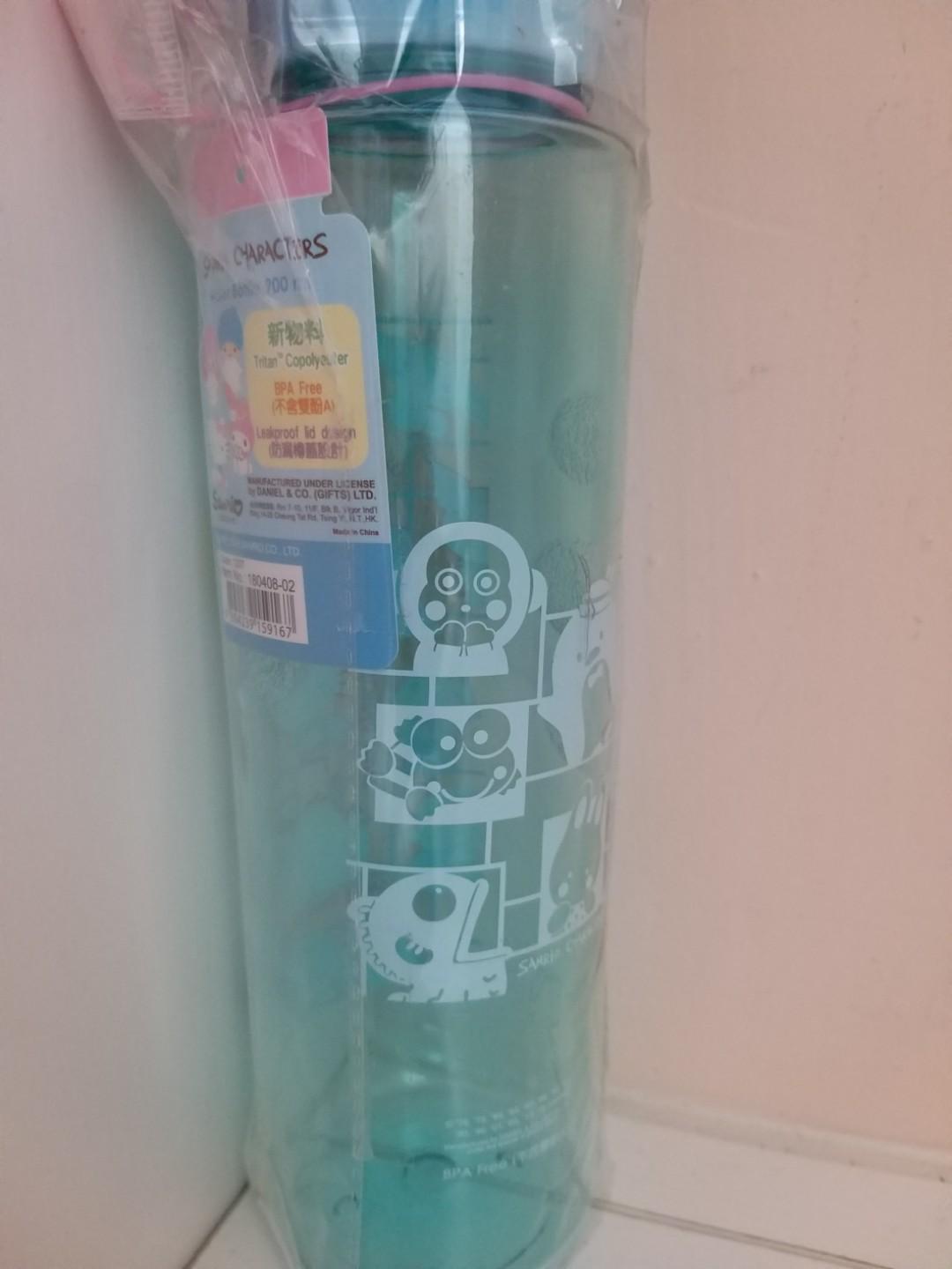 全新 sanrio 2018 多人物 900ml 大水樽 膠水樽 cinnamoroll 玉桂狗 cn XO mm melody pn pom purin 布甸狗 kuromi ku ta ...