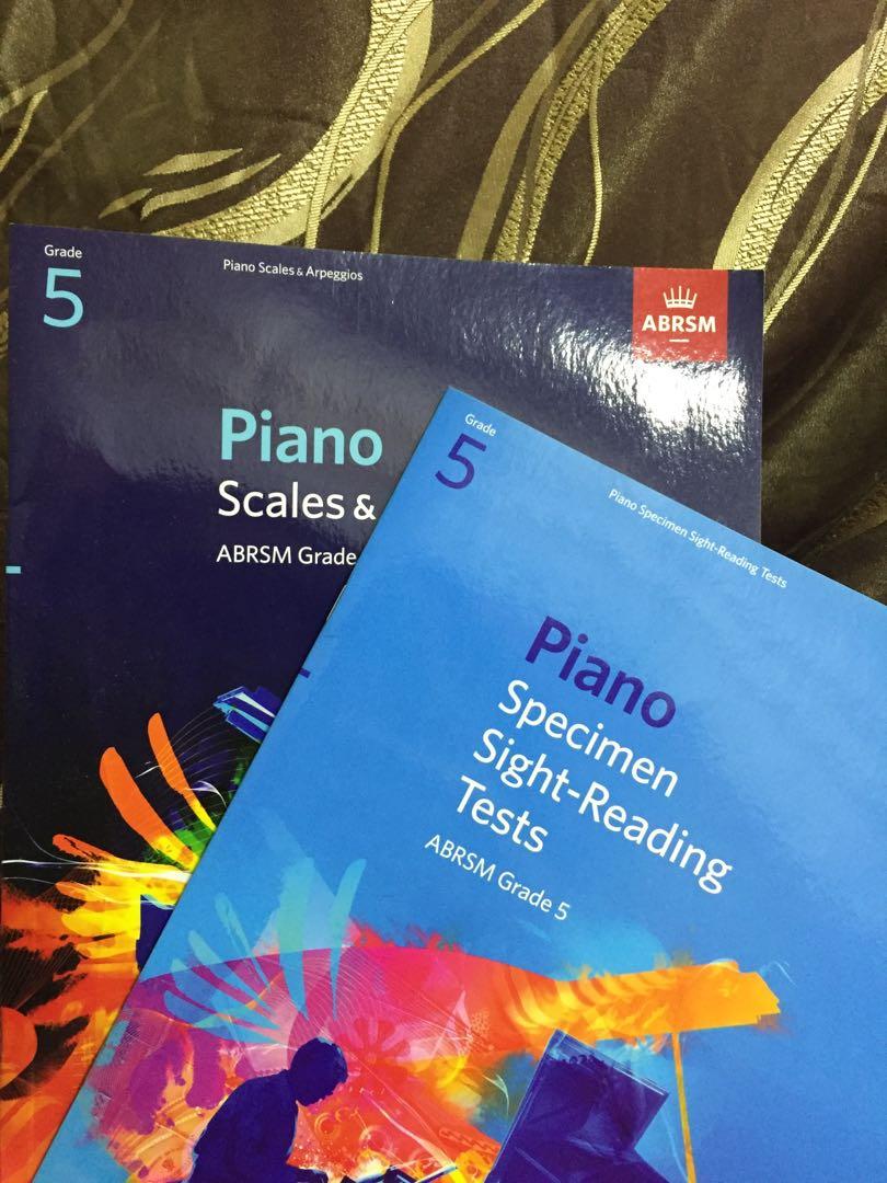 ABRSM grade 5 piano scales & arpeggios and specimen sight-reading tests ...