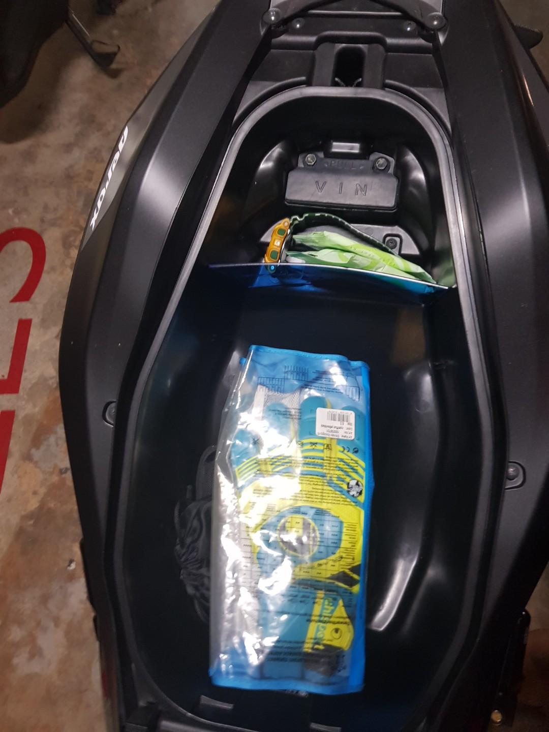 Aerox divider, Motorcycles, Motorcycle Accessories on Carousell