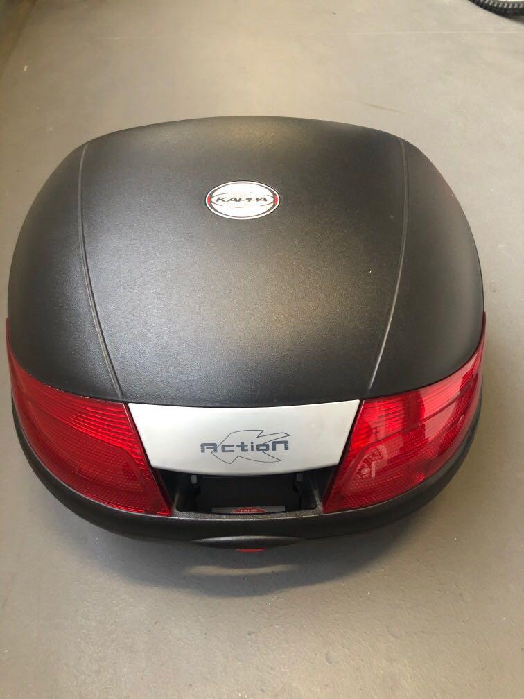 Aerox rack and box, Motorcycles, Motorcycle Accessories on Carousell