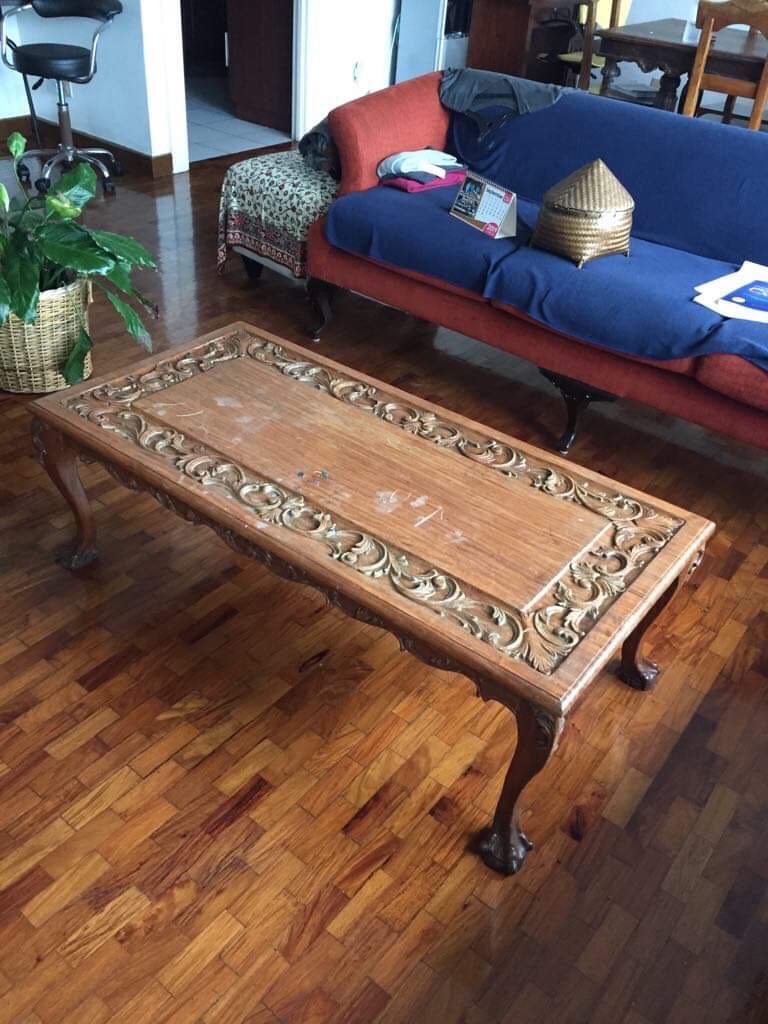 Antique Narra Coffee Table, Furniture & Home Living, Furniture, Tables ...