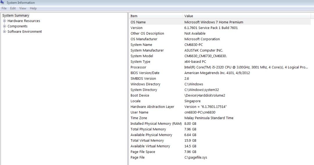 Asus Desktop Essentio CM6830, Computers & Tech, Desktops on Carousell