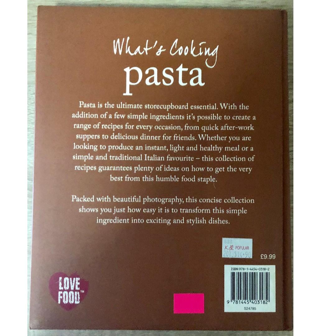 Book: Whats cooking pasta, Hobbies & Toys, Books & Magazines, Fiction ...