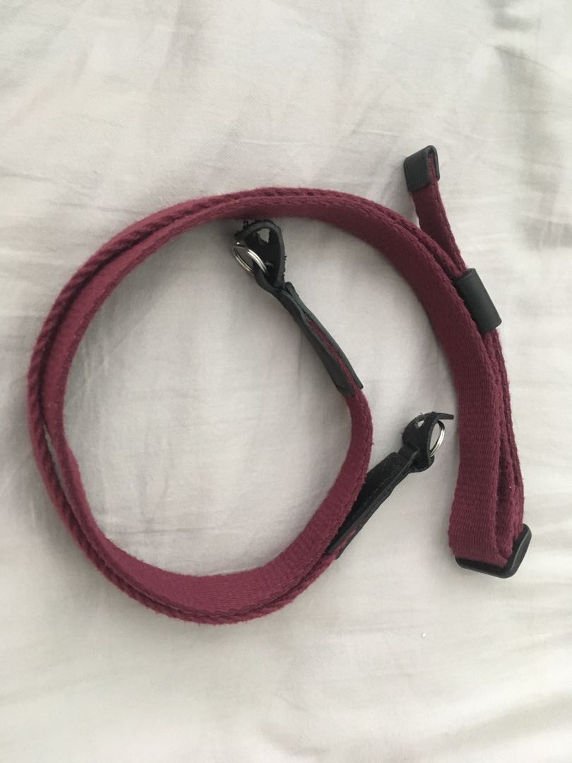 Cam-in Burgundy Neck Strap, Photography, Photography Accessories, Other ...