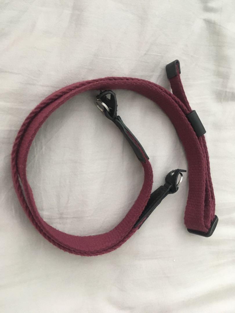 Cam-in Burgundy Neck Strap, Photography, Photography Accessories, Other ...