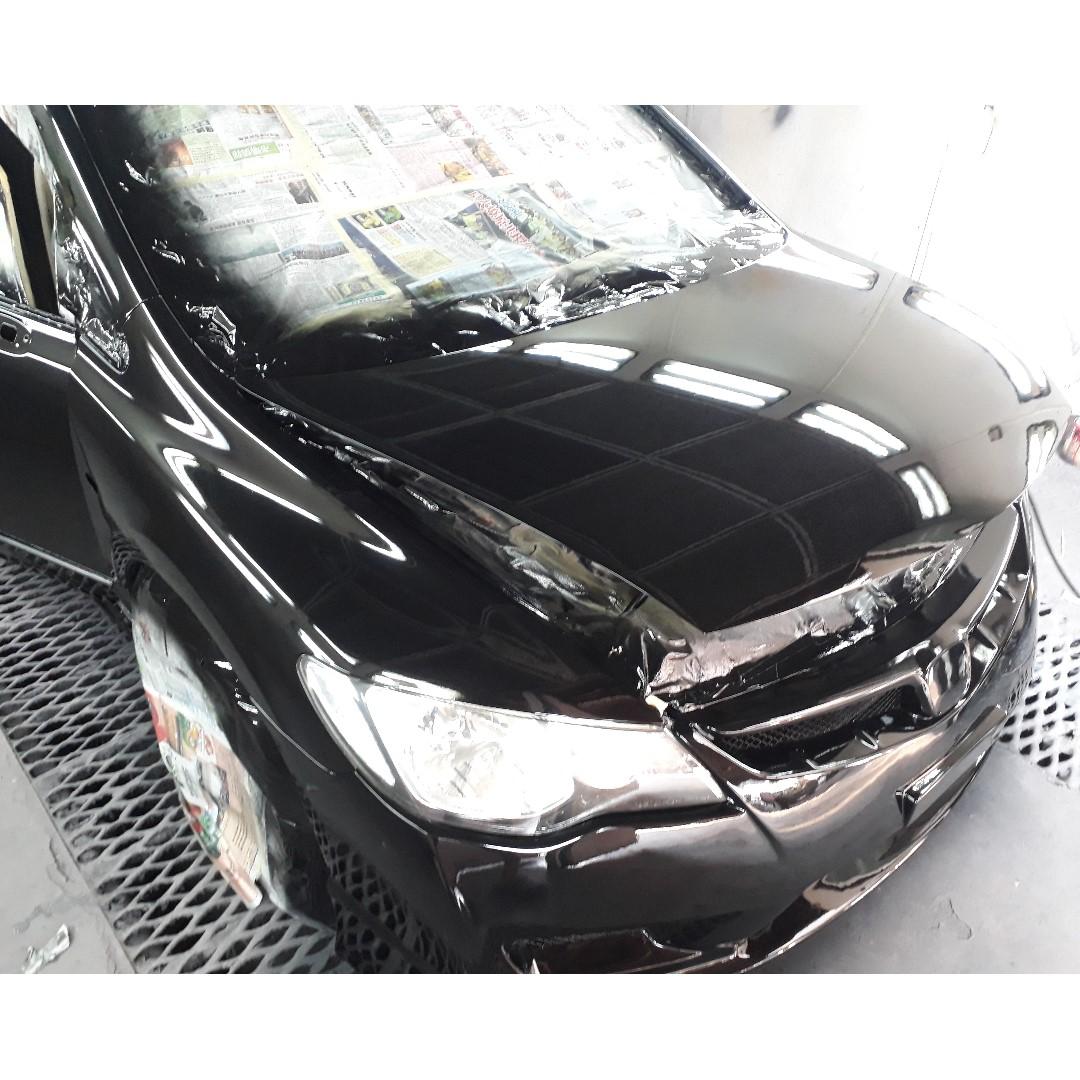 Car Body Spray Paint Whole Body, Car Accessories, Car Workshops ...