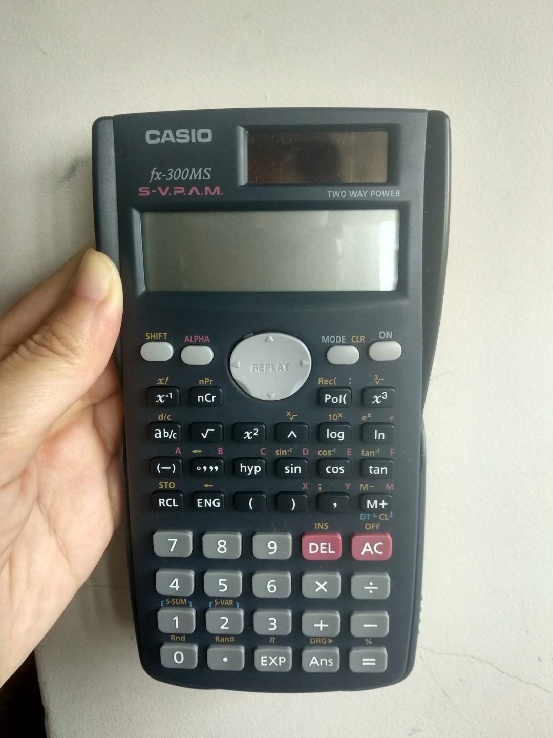 Casio fx-300MS Scientific Calculator, Electronics, Others on Carousell
